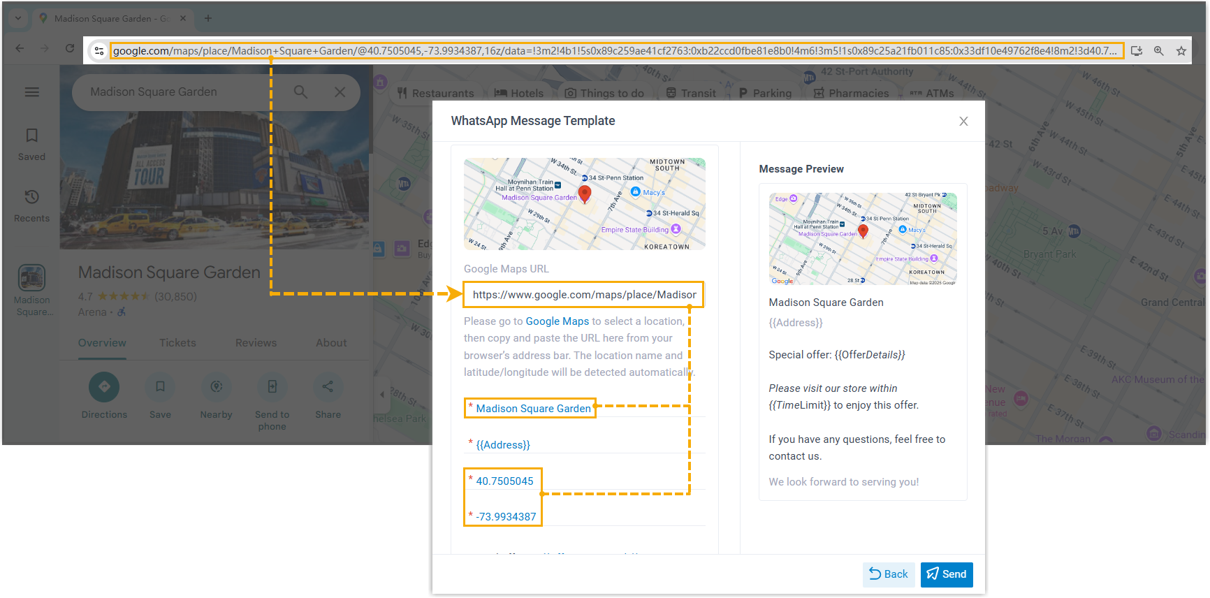 Start a Messaging Session with a Customer on Web Client / Desktop Client