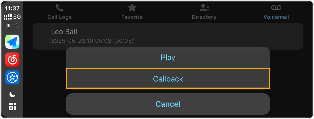 Set up Linkus with Apple CarPlay