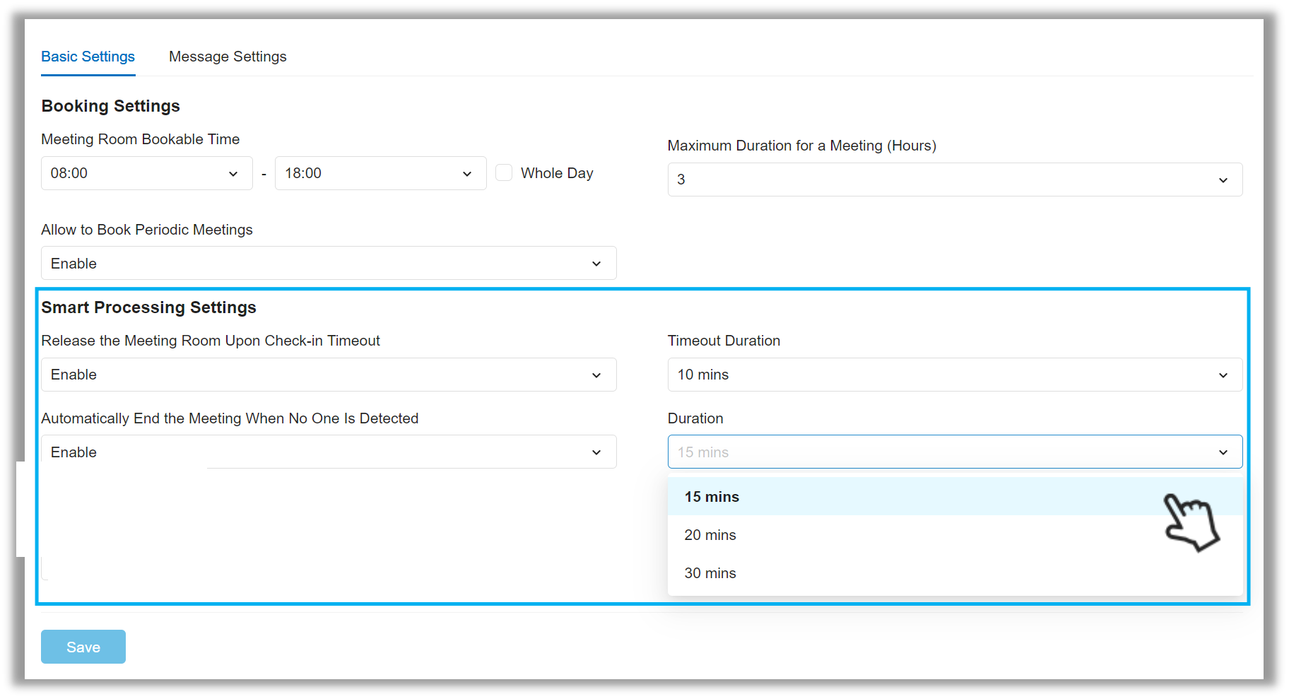 Customize Auto-Release Strategy - Yeastar Workplace Help