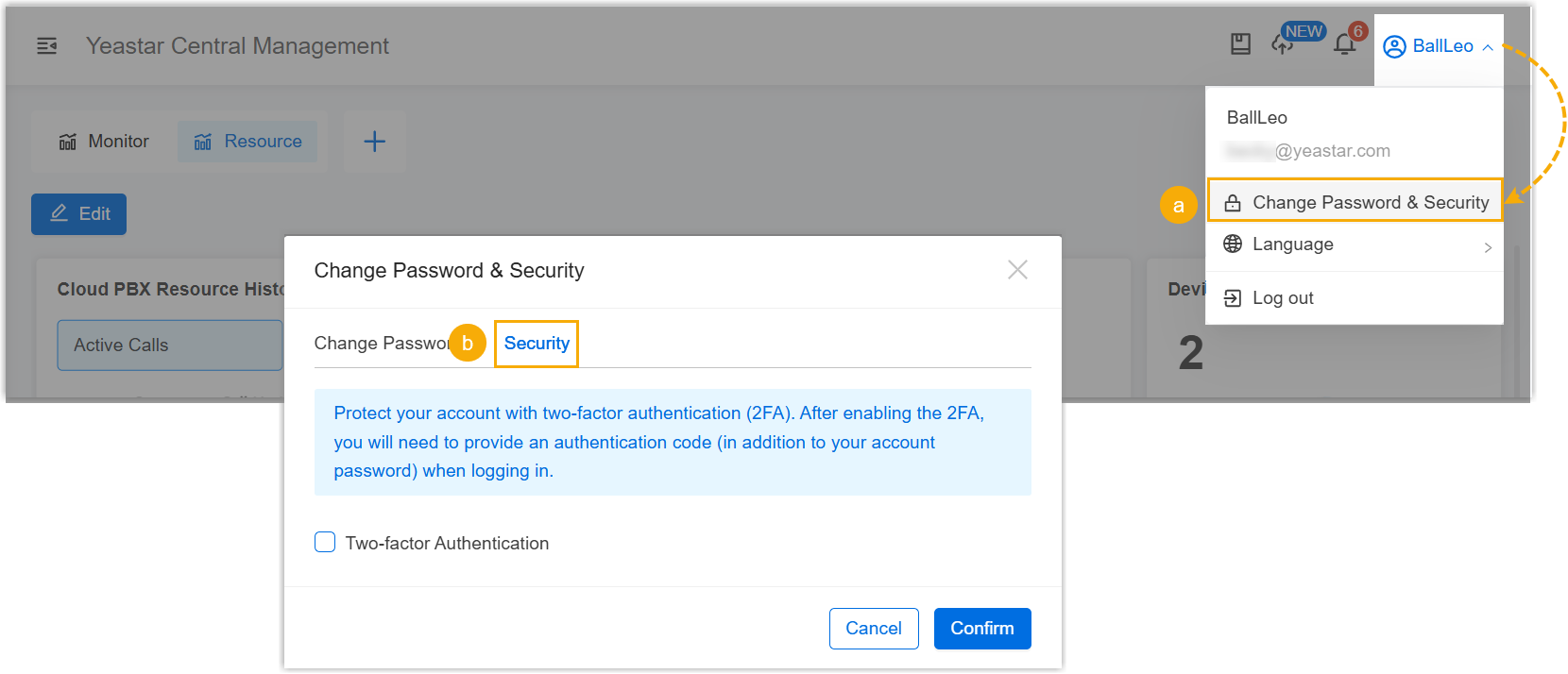 Configure Two-factor Authentication using Authenticator Application
